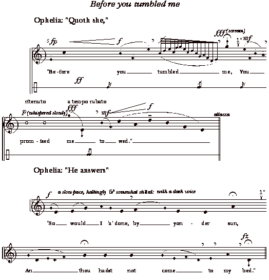 Claudio Pompili: Songs for Ophelia 1989 Analysis